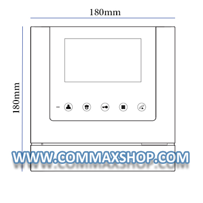 آیفون تصویری کوماکس CAV-43MG